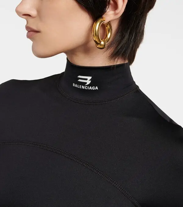 Balenciaga Mega Hoop Earrings