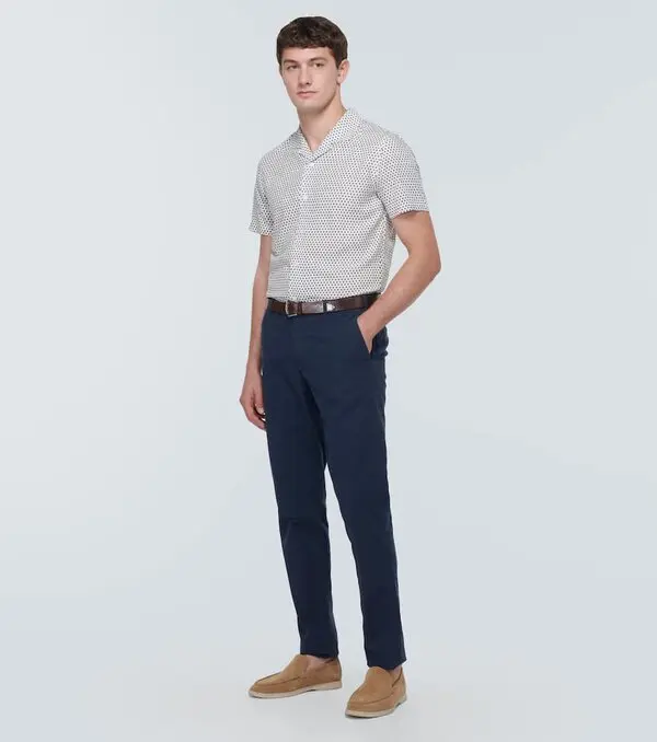 Orlebar Brown Hibbert Floral Bowling Shirt