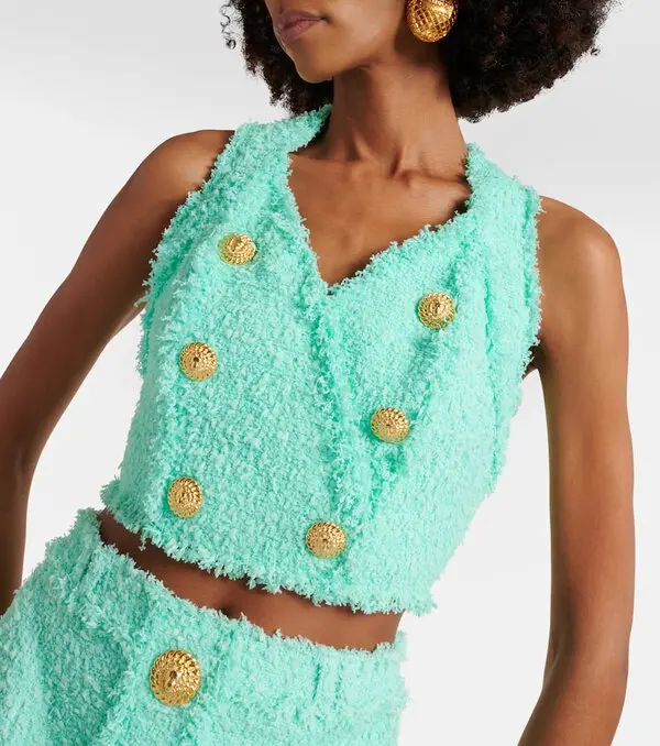 Balmain Tweed Top