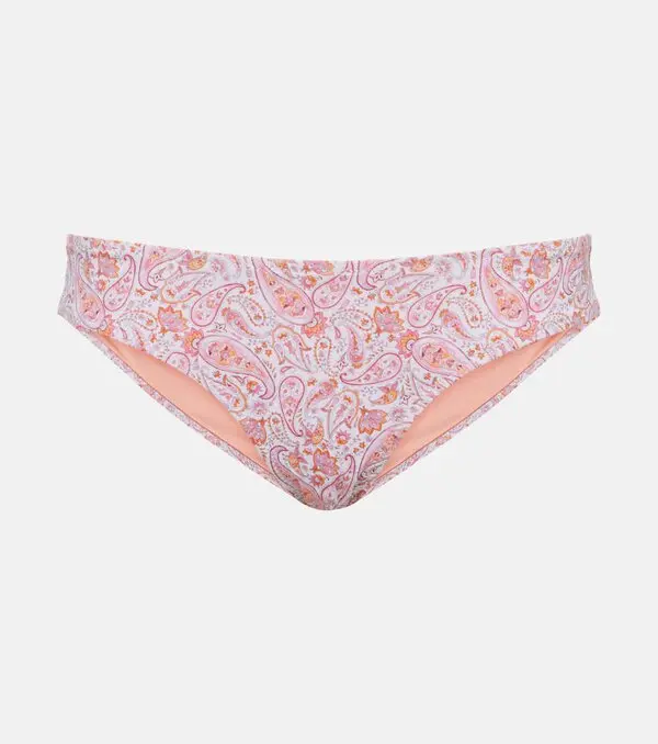 Heidi Klein Muskmelon Bay Printed Bikini Bottom - Multicoloured