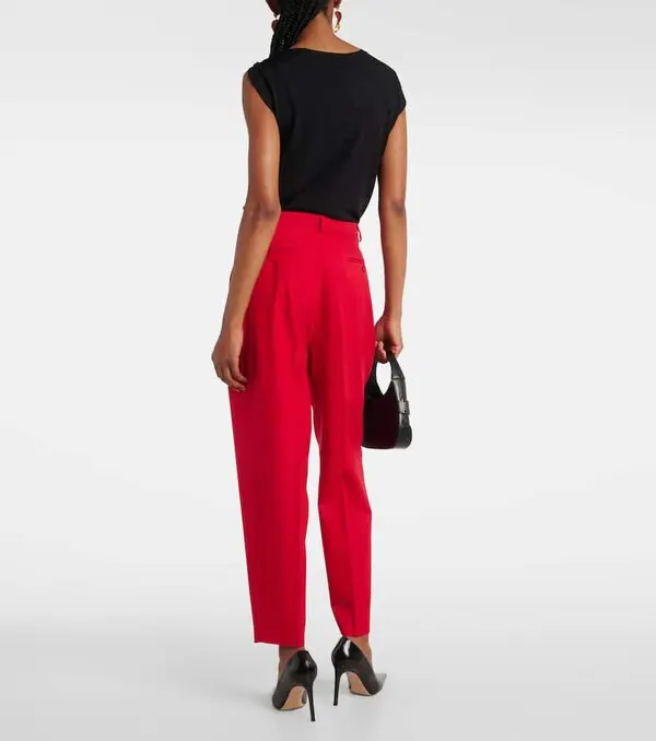 Altuzarra Emmett Wool Tapered Trousers