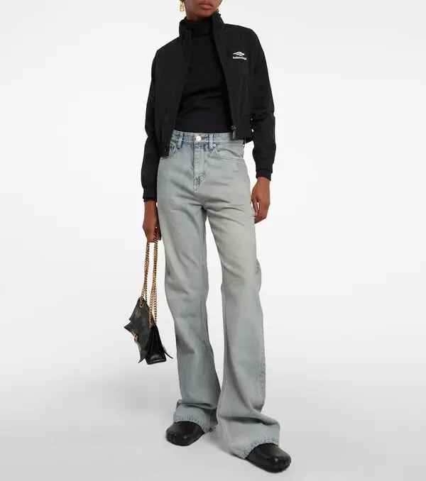 Balenciaga Sunday Leather Clogs