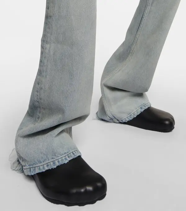 Balenciaga Sunday Leather Clogs