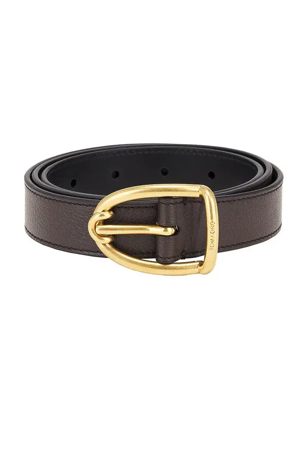 TOM FORD 23mm Angled Buckle Belt