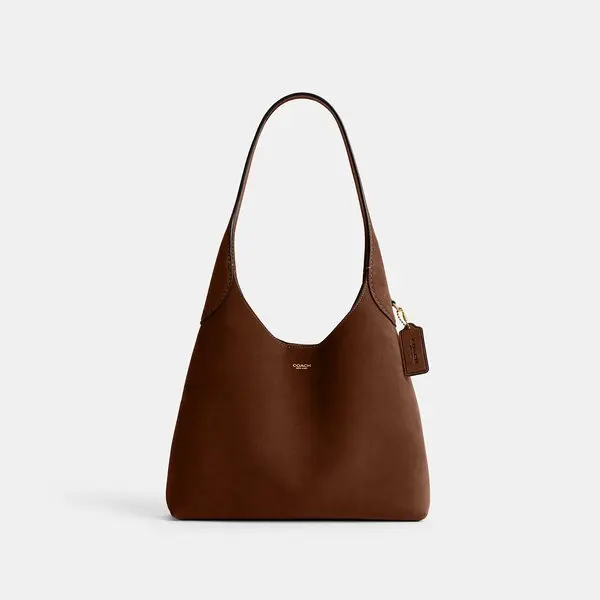 COACH Brooklyn Shoulder Bag - Brass/warm Brown