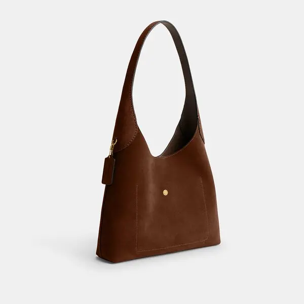 COACH Brooklyn Shoulder Bag - Brass/warm Brown