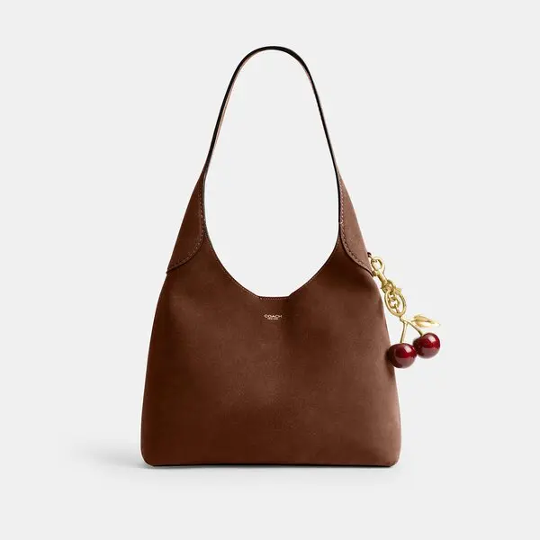 COACH Brooklyn Shoulder Bag - Brass/warm Brown
