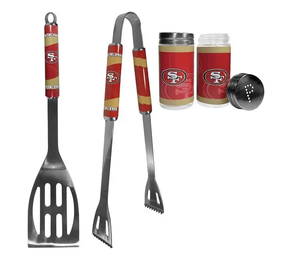 SISKIYOU GIFTS Siskiyou Sports Nfl 2pc Bbq Set With Salt & Pep Er Shakers - One-color