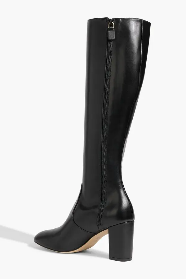 STUART WEITZMAN Sofia 75 Leather Knee Boots