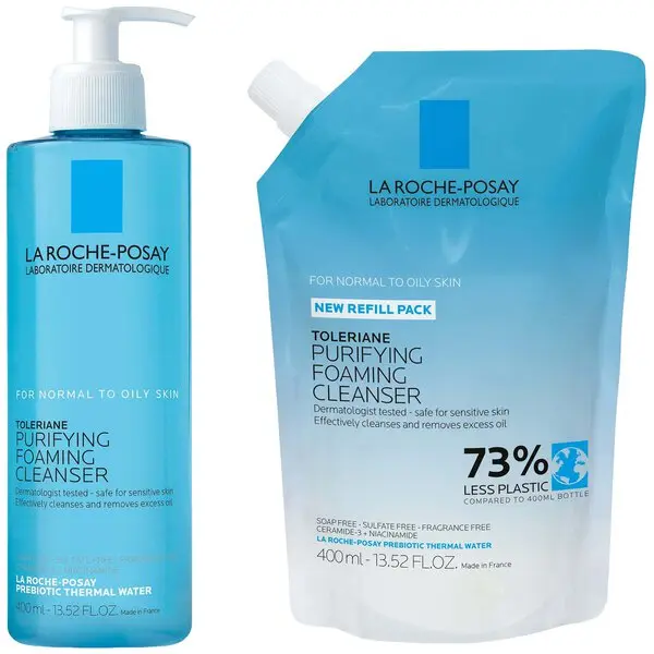 LA ROCHE-POSAY Toleriane Purifying Foaming Cleanser Refill Set - One-color