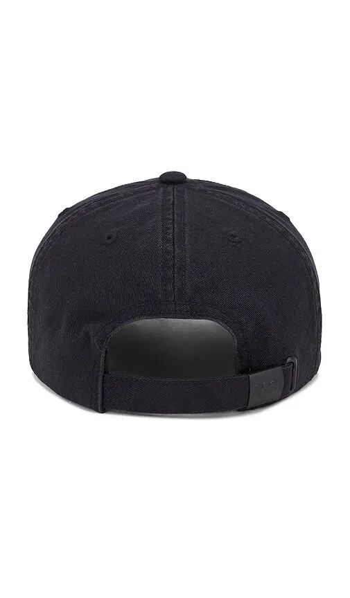 Y3 Cap With Logo Detail