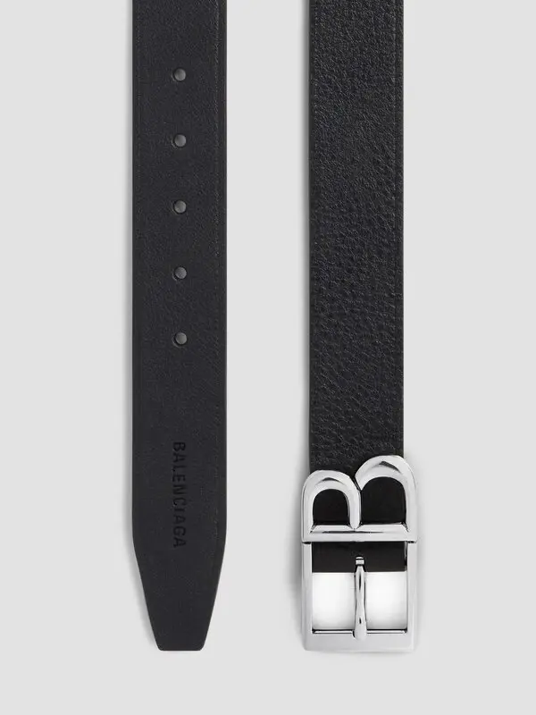 Balenciaga Classic B Belt - Black