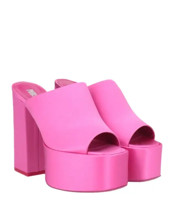 Paris Texas Block Heel Platform Sandals