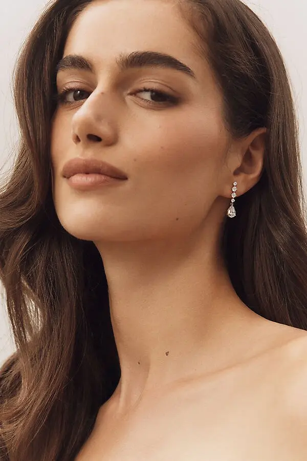 Nadri Crystal Drop Earrings