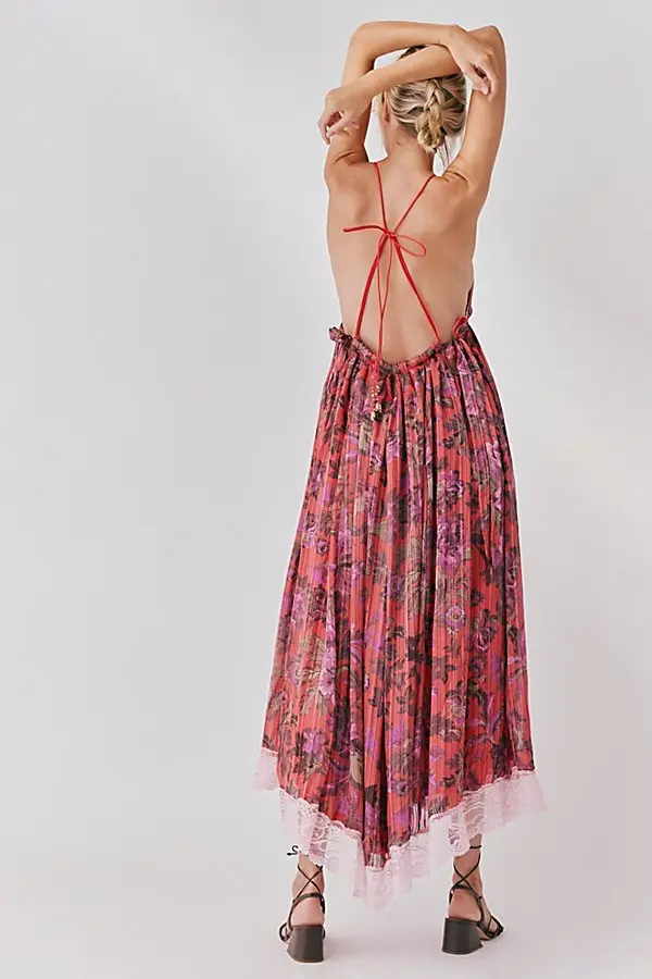 Free People Primmy Printed Midi Dress In Heat Wave Combo - 72% Off |  Editorialist