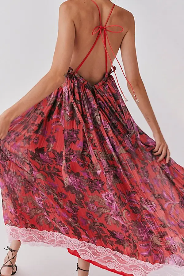 Free People Primmy Printed Midi Dress In Heat Wave Combo - 72% Off |  Editorialist