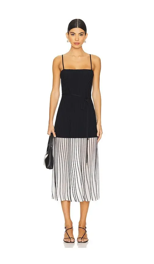 KARINA GRIMALDI Moraima Knit Midi Dress