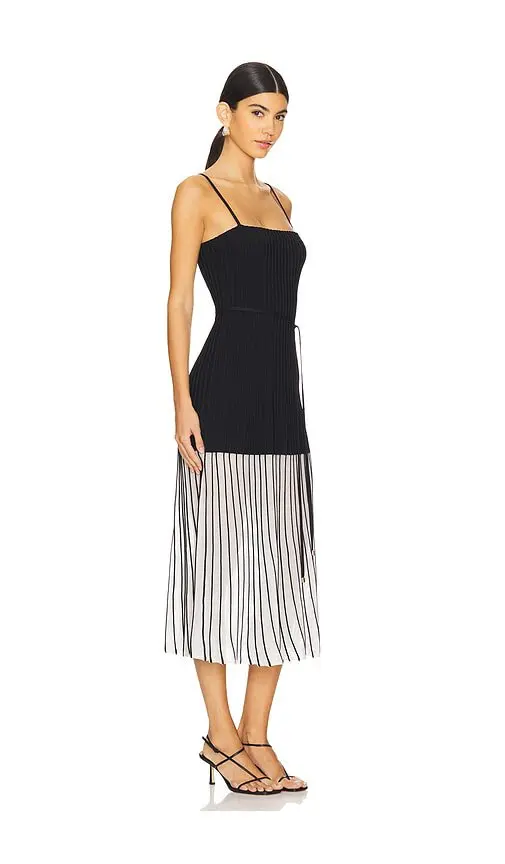 KARINA GRIMALDI Moraima Knit Midi Dress
