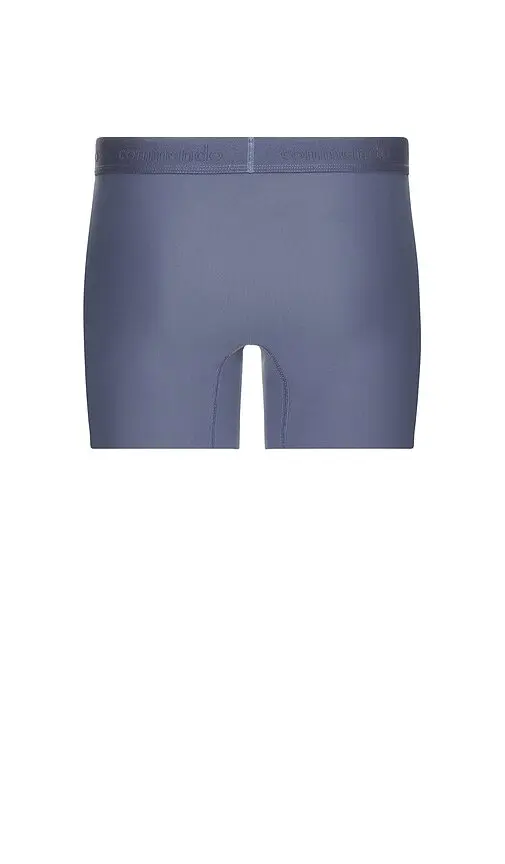 Commando Original Microfiber Boxer Brief In Blue - Dark Navy