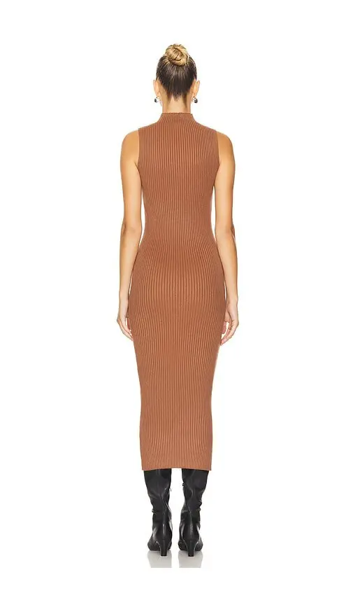 LOVERS AND FRIENDS Adalee Midi Dress - Brown