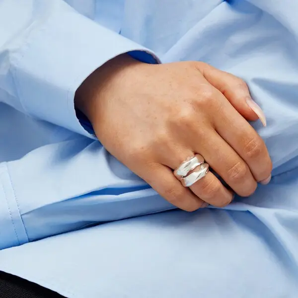 SIMUERO Carme Ring - Silver