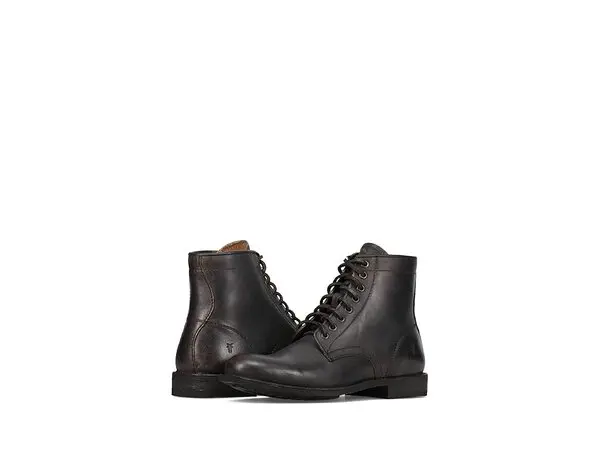 THE FRYE COMPANY Tyler Flex Lace Up Boots - Black