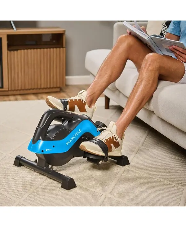 LIFEPRO Under Desk Bike Pedal Exerciser With Resistance Bands