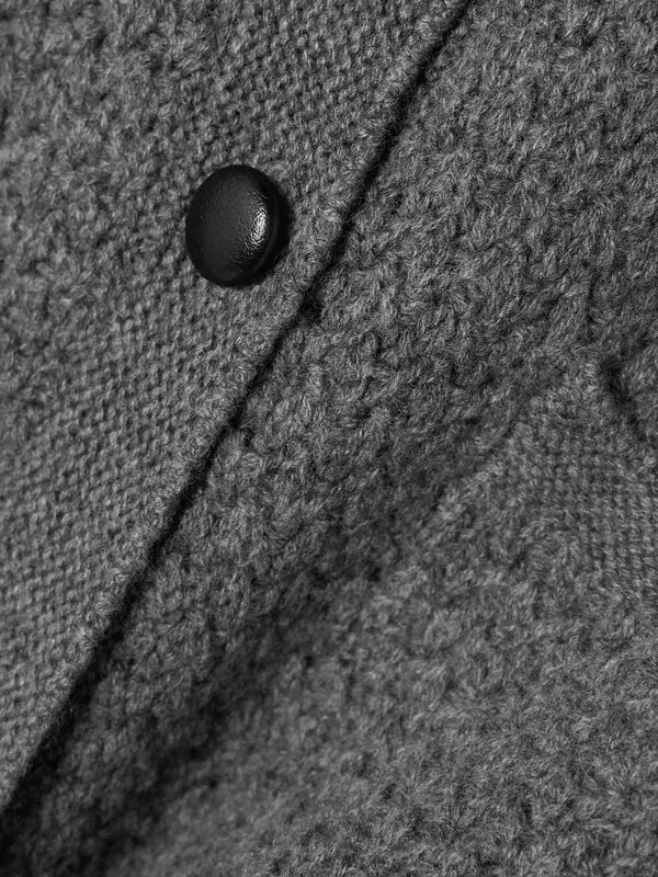 Arch4 Crocheted Cashmere Cardigan - Gray