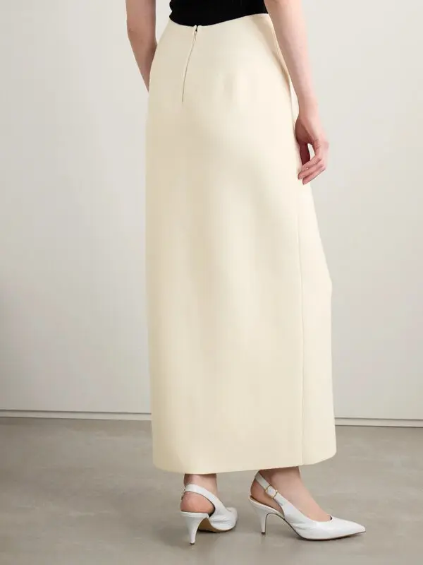 Gabriela Hearst Wolff Wool Maxi Skirt