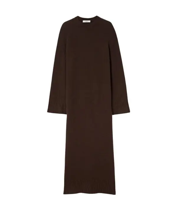 FFORME Ainsley Wool-cashmere Maxi Dress - Brown