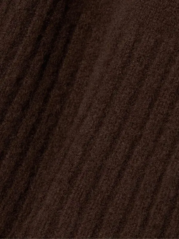 FFORME Ainsley Wool-cashmere Maxi Dress - Brown