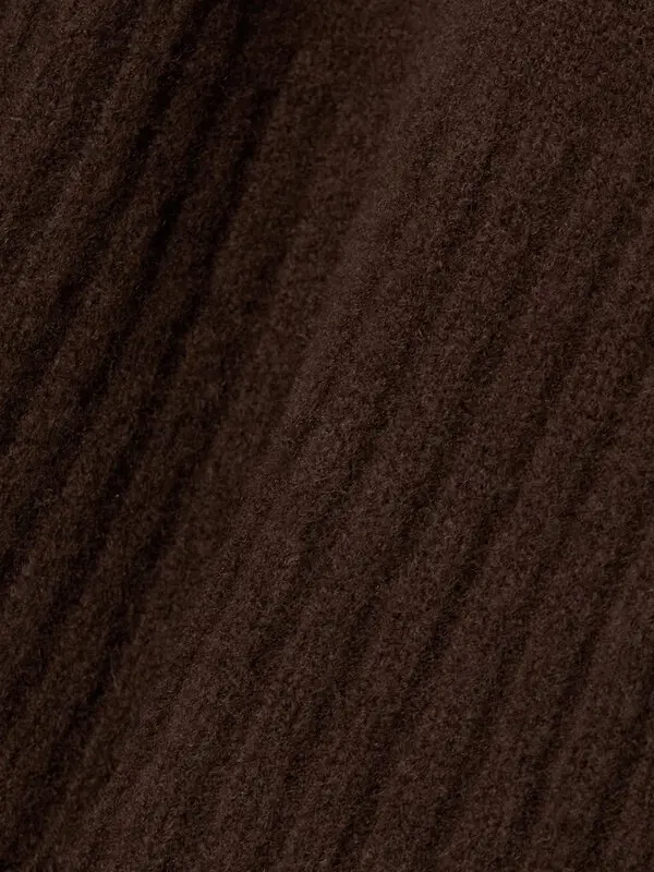 FFORME Ainsley Wool-cashmere Maxi Dress - Brown