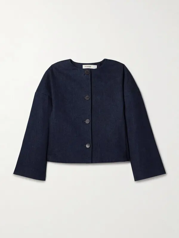 FFORME Dev Cropped Jacket - Blue
