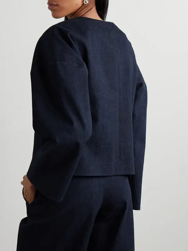 FFORME Dev Cropped Jacket - Blue