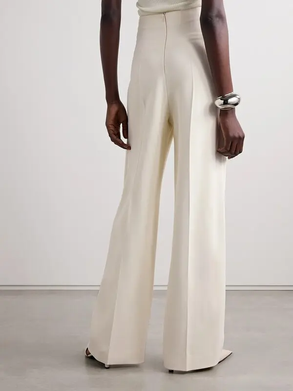 FFORME Peyton Crepe Wide-leg Pants
