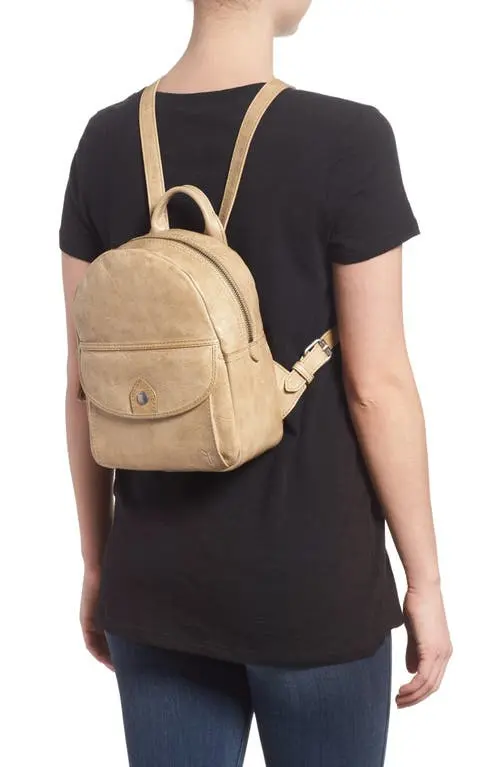 frye mini melissa backpack The Frye Company Melissa Mini Leather Backpack In Z/Dnusand - 60% Off
