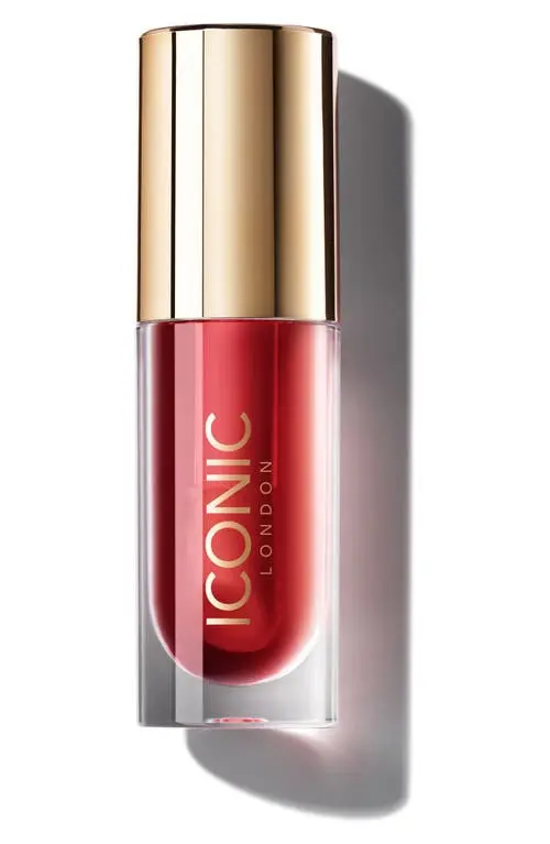 ICONIC LONDON Lustre Lip Oil - Rose Riot