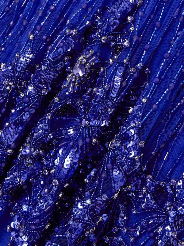 Zuhair Murad Embellished Tulle Gown