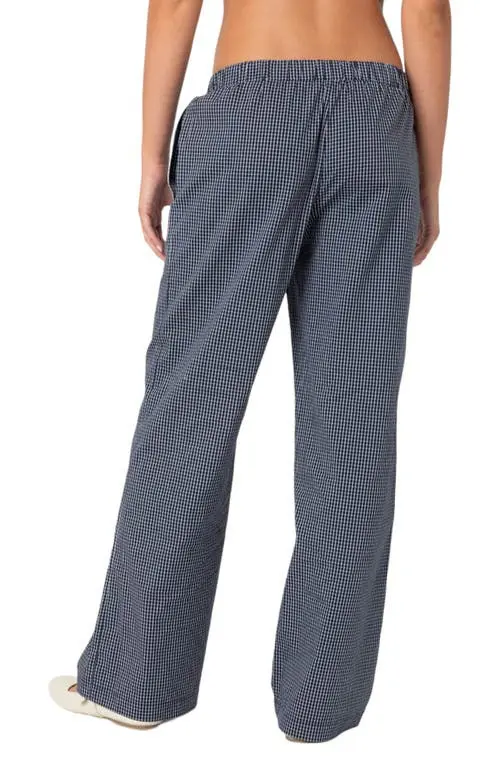EDIKTED Ellery Check Pants