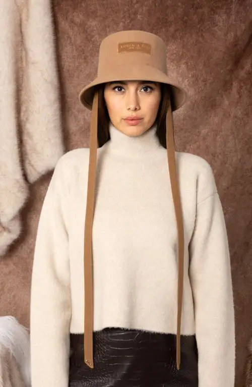 Eugenia Kim Bucket Hat in Ivory Camel NWT Eugenia Kim Bailey Bucket Hat in Ivory & Camel | REVOLVE main image 2