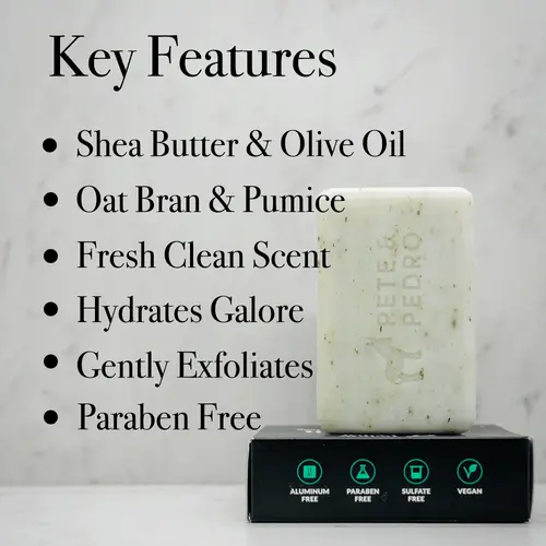 PETE & PEDRO Fresh Natural Body Bar Soap