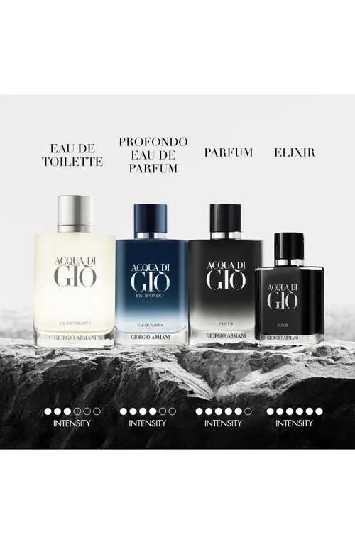 ARMANI Acqua Di Gió Profondo Refillable Parfum - Regular