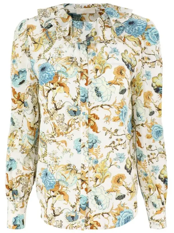 Ulla Johnson Veron Floral Print Blouse