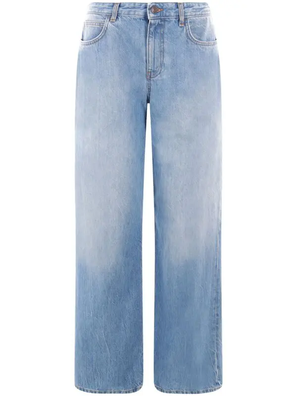 THE ROW Eglitta Wide-leg Jeans - Blue