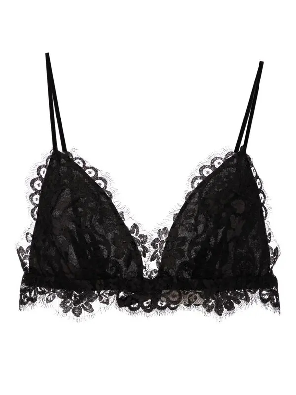 Zimmermann Illustration Lace Bralette - Black