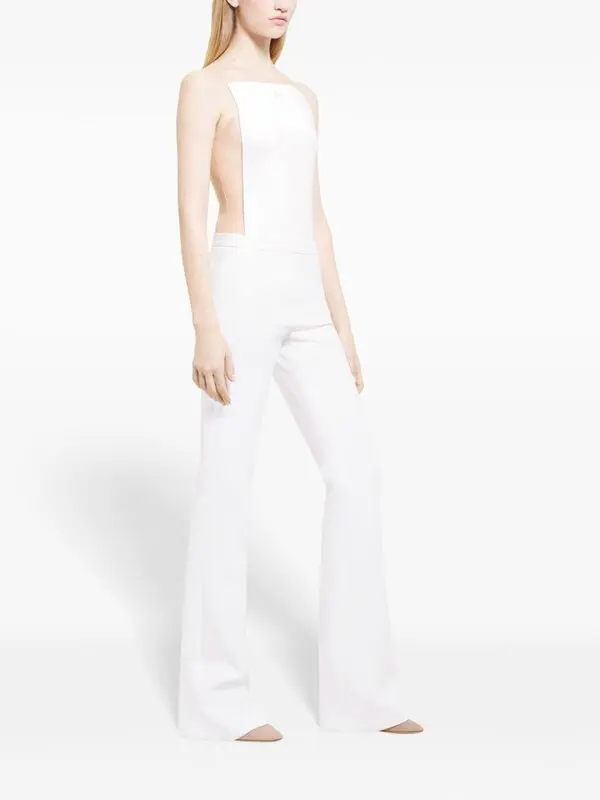 COURREGES Oblique Tailored Trousers - White