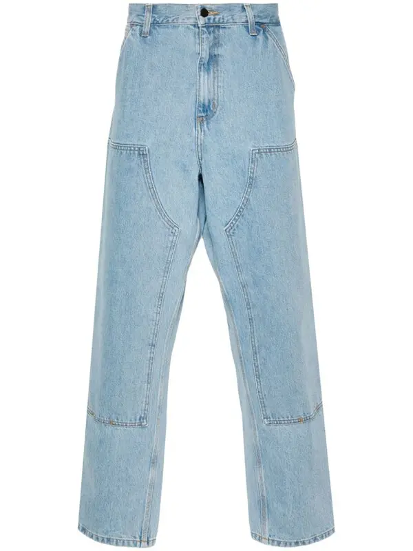 Carhartt Work In Progress Double Knee Trousers - Blue
