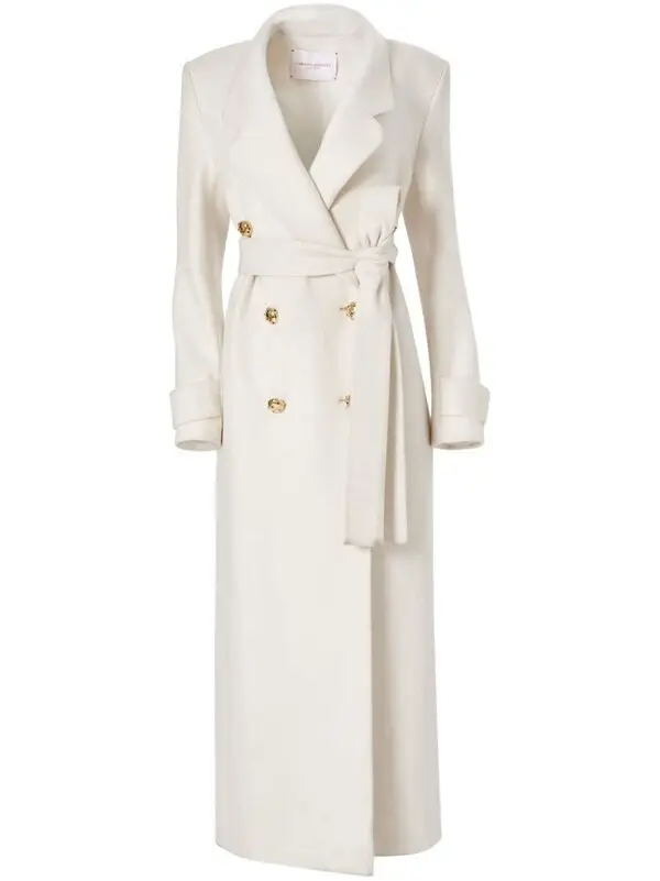 Carolina Herrera Belted Double-breasted Coat