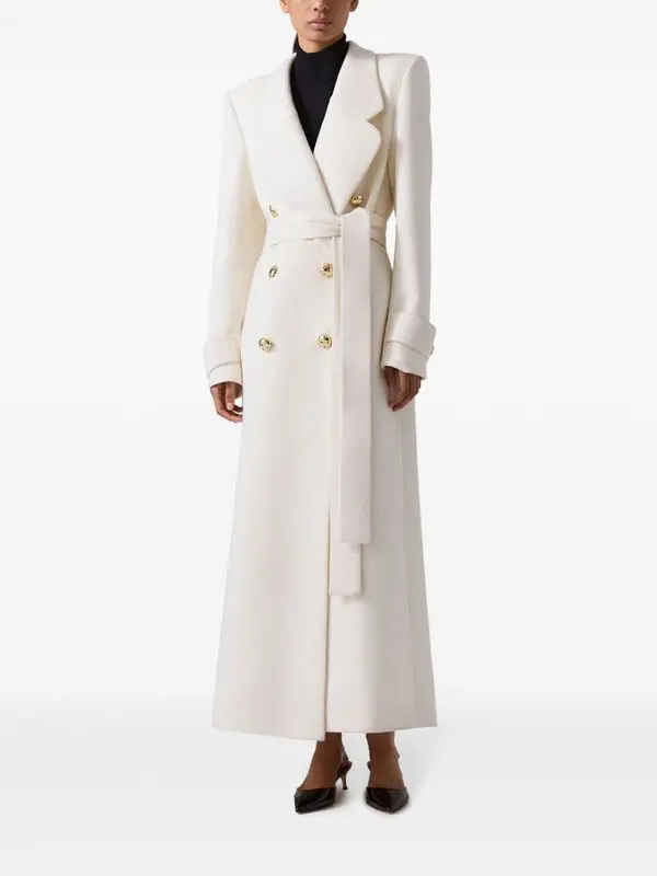 Carolina Herrera Belted Double-breasted Coat