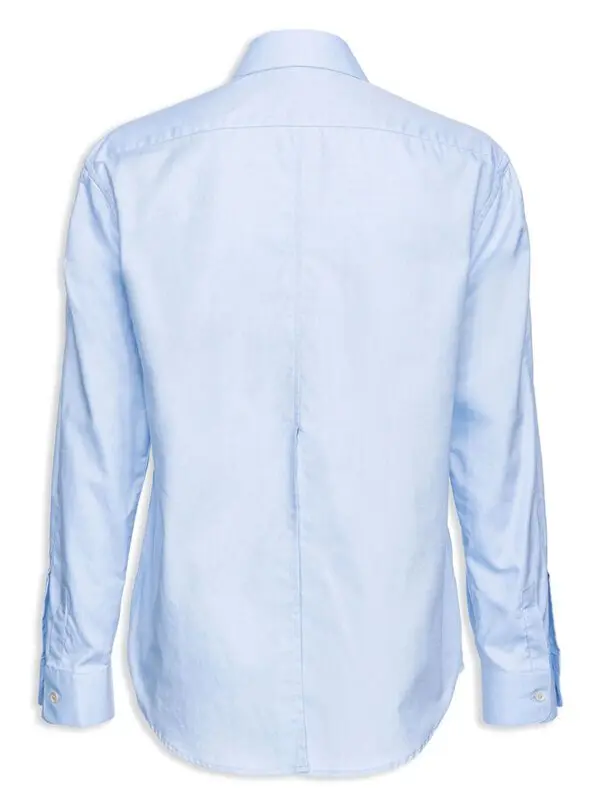 Pinko Love Birds Embroidered Cotton Shirt